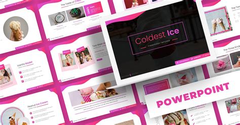 Самый холодный лед шаблон Powerpoint Шаблоны презентаций Включая многоцелевой и партнеры