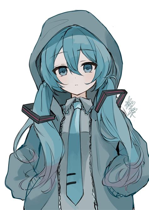 Miku Hatsune Miku Hatsune Chibi Cute Drawings Anime Chibi