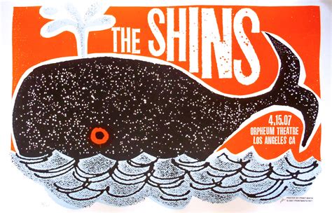 The Shins Poster Minimalist Poster Store