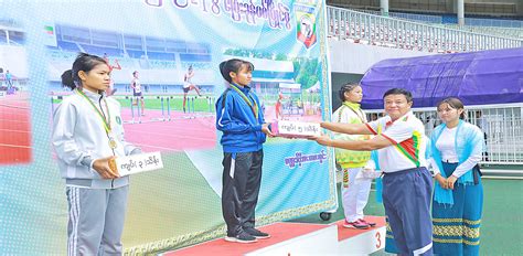 ၂၀၂၄ ခုနှစ် ပြည်နယ်နှင့်တိုင်းဒေသကြီး အသက် ၁၈ နှစ်အောက် ပြေးခုန်ပစ်ပြိုင်ပွဲဆက်လက်ကျင်းပ