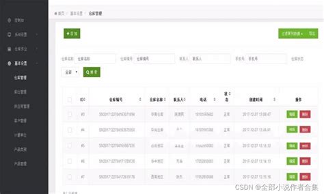仓库进销存管理系统源码进销存系统源码 Csdn博客