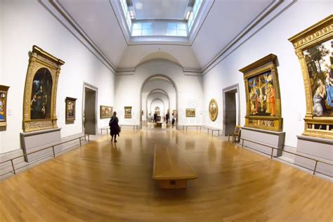 Pasillos En El National Gallery De Londres Imagen Editorial Imagen De