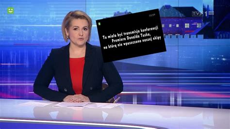 Czarny ekran w TVP Wiadomości skarżą się na bojkot WP Teleshow