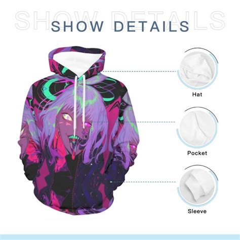 Cartoon Character Hoodie Hentai Hoodie Japanese Hooded Sweatshirt Anime