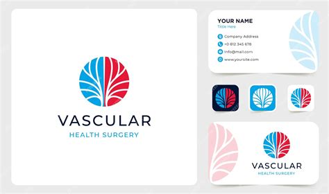 Premium Vector Abstract Vascular Logo Design Vector