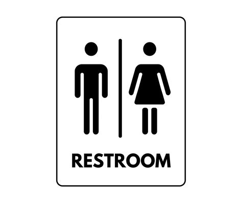 No Public Restroom Sign Printable Templates Free Pdf Downloads