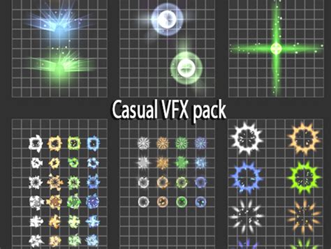 Casual VFX pack AssetStore概要 优惠信息 beta