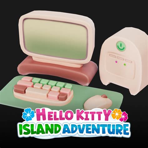Artstation Stylized Assets And Props Hello Kitty Island Adventure