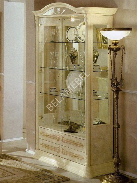 Витрина 2 х дверная Роза Магазин белорусской мебели