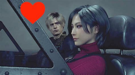 Ada Calls Leon Handsome And Flirts Resident Evil 4 Remake Youtube