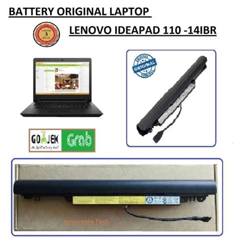 Jual BATERAI ORIGINAL LAPTOP LENOVO IDEAPAD 110 14IBR 110 15IBR Di
