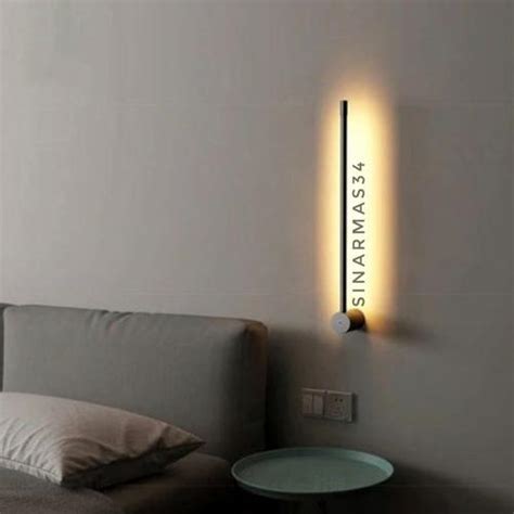 Jual Lampu Dinding Matchstick 60cm Wall Lamp Nordic Rigby Wall Sconce