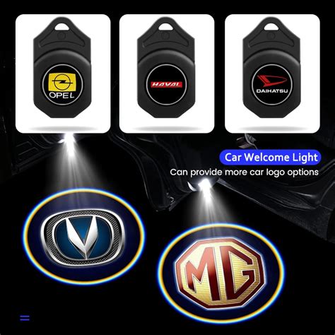 L Mpara De Proyector Inal Mbrica LED Para Decoraci N De Puerta De Coche