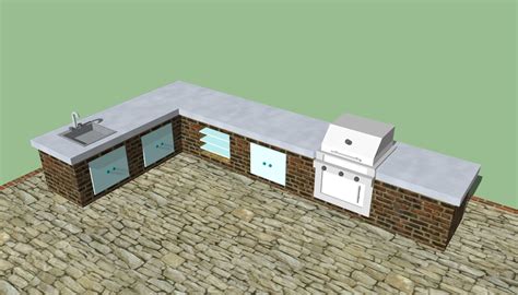 Outdoor Kitchen Designs Howtospecialist How To Build Step By Step