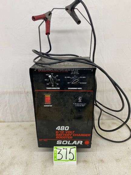 Solar 480 Battery Charger Meagher Auctioneers
