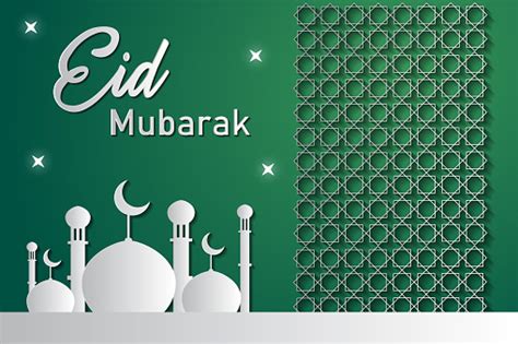 Eid 무바라크 아랍어 단어 종이 아트 아이콘 일러스트 벡터 Eid 무바라크 아랍어 단어 종이 아트 아이콘 일러스트 벡터 디자인 0명에 대한 스톡 벡터 아트 및 기타 이미지