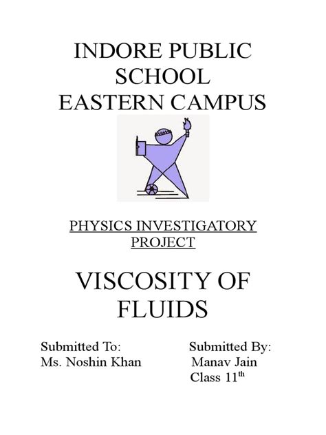 Physics Project 11th Class Viscosity Pdf Motor Oil Viscosity