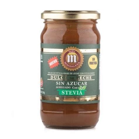 Dulce de Leche S Azucar DOÑA MAGDALENA x 400g STEVIA SIN FRUCTOSA