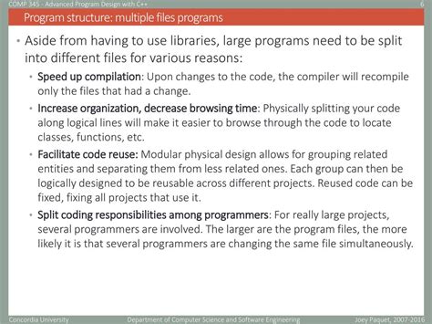 Advanced Program Design With C Ppt Download