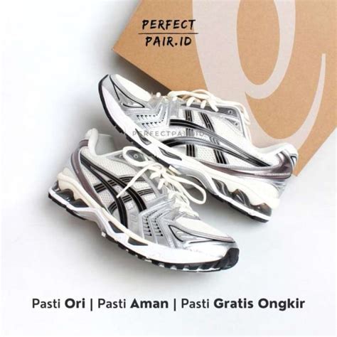 Jual Asics Gel Kayano 14 Cream Black Metallic Plum 100 Original Bnib