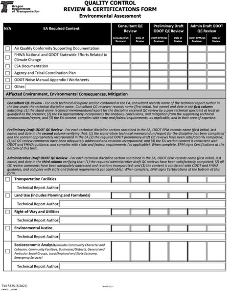 Form 734 5325 Fill Out Sign Online And Download Fillable Pdf Oregon
