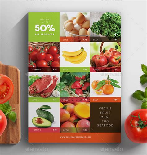 15 Supermarket Flyer Designs And Templates Psd Ai