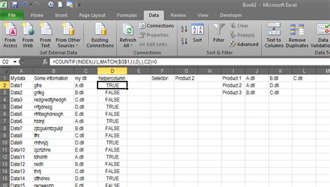 Create One To Many Relation In Excel Filter Stack Overflow