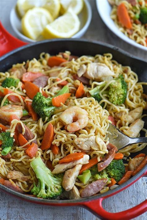 Mock Pancit Canton Stir Fry Recipe Hearty Dinner Recipes Pancit