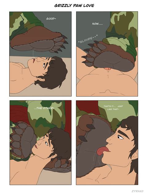 Rule 34 Anthro Bear Bodily Fluids Duo Feet Foot Fetish Foot Lick Foot On Penis Foot Play