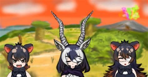 4コマ漫画 ほどほどに ドドバトのマンガ けものフレンズ ばってんジャパリ団 タスマニアデビルけものフレンズ Pixiv