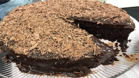 Receita De Bolo Molhadinho De Chocolate Ana Maria Braga
