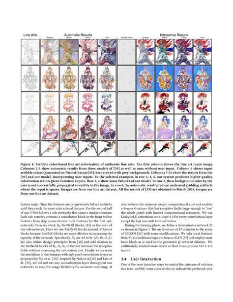User Guided Deep Anime Line Art Colorization With Conditional