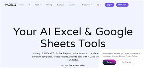 Ajelix AI Excel And Google Sheets Tools Boosting Productivity
