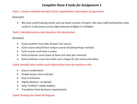 Assignment 1 Business Rules And Conceptual Model