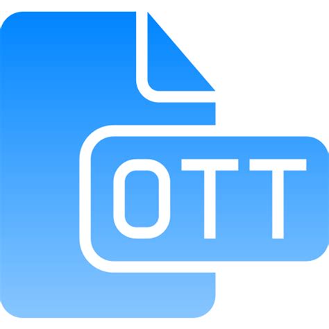 Document File Ott Data Storage Folder Format Icon Download On