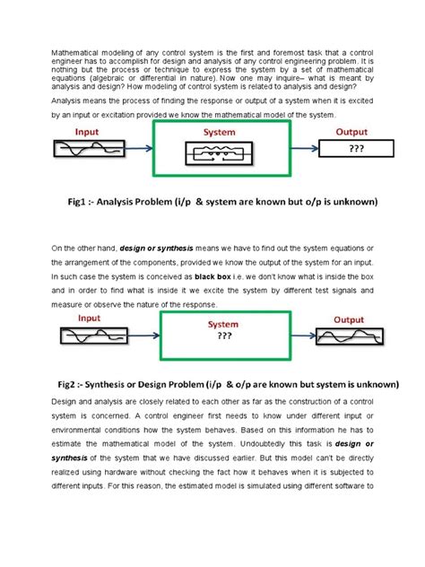 mathematical modeling pdf mathematical model laplace transform