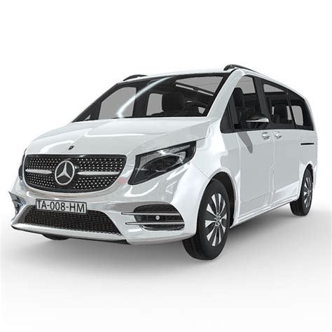 3d Mercedes Benz V Class Amg Line 2024 Turbosquid 2260228