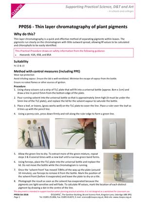 Applied Science Revision Checklist Unit 1 UNIT 1 Principles AND Applications OF Science I