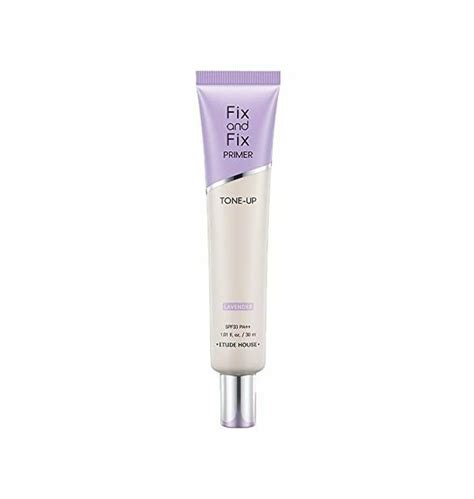 에뛰드 Etude 픽스앤픽스 톤업 프라이머 라벤더 메이크업 베이스 포어 커버 선크림 퍼플 30ml 티몬