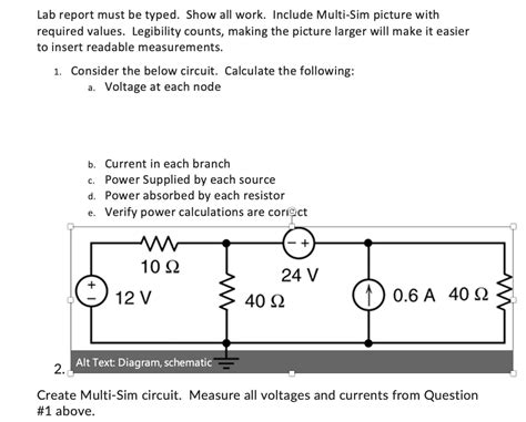 Solved How Do I Find The Voltage At Each Node And The Chegg