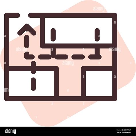 Emergency Map Illustration Vector On A White Background Stock Vector