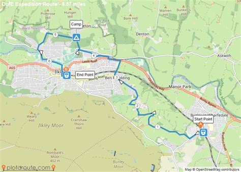 Dofe Expedition Route