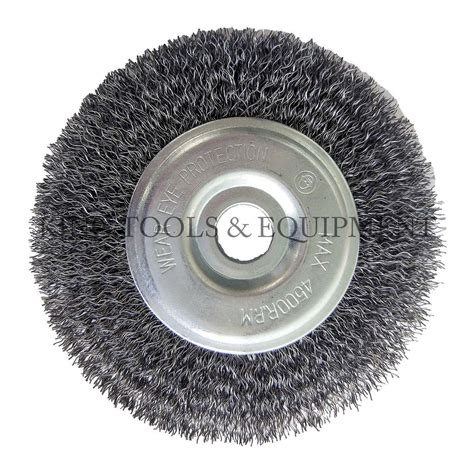4-1/2" WIRE BRUSH WHEEL, 4500 RPM Max - 1345-0 – King Tools & Equipment
