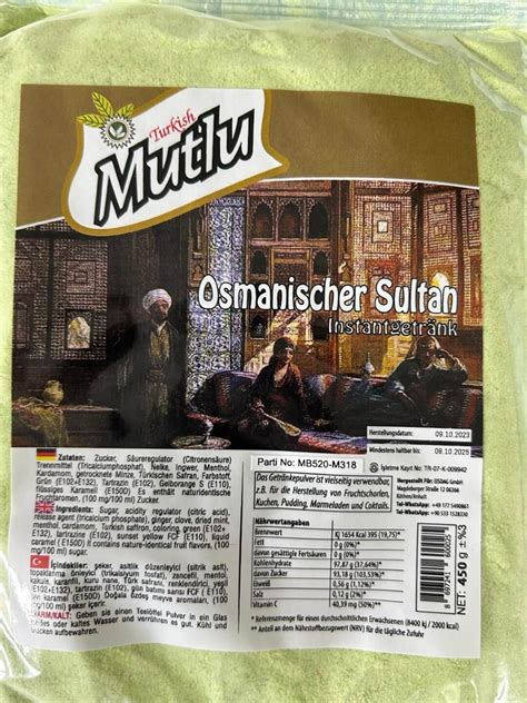 Original Osmanischer Sultantee Doctortee 300g Sw10001