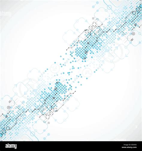 Abstract Technological Background Vector Illustration Stock Vector Image And Art Alamy
