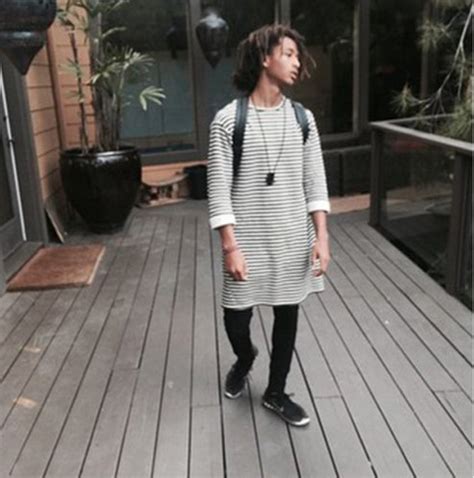 Pics Jaden Smith Wearing Skirt In Louis Vuitton Ad Campaign