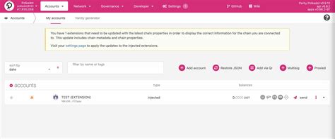 How To Set Up A Polkadotjs Polkadot Wallet And Send Dot To It