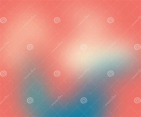 Abstract Gradient Background Retro Gradient Background With Grain Texture Stock Illustration