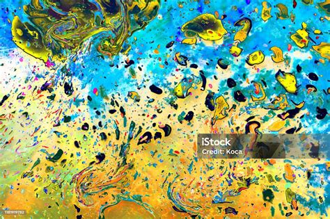 화려한 페인트 스플래시와 추상 그런지 아트 배경 텍스처 0명에 대한 스톡 사진 및 기타 이미지 0명 곡초류 다중 색상 Istock