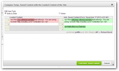 Autosave Plugin